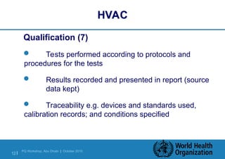 HVAC Download.ppt about HVAC QUALIFICATIONS AND VALIDATIONS | PPT