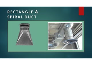 HVAC DUCT Shapes Good PPT.pptxDUCT Shapes Good PP | PPTX