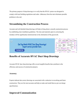 HVAC Duct Shop Drawings: A Complete Guide for 2024 | PDF