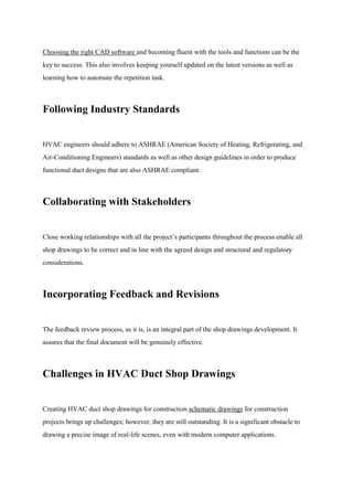 HVAC Duct Shop Drawings: A Complete Guide for 2024 | PDF