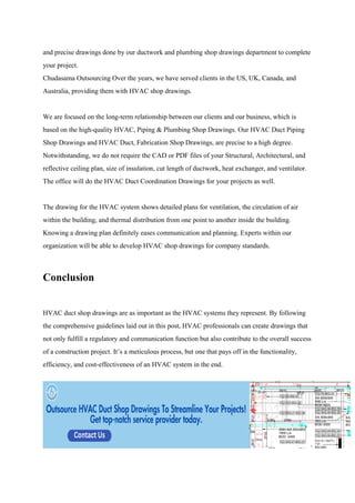 HVAC Duct Shop Drawings: A Complete Guide for 2024 | PDF