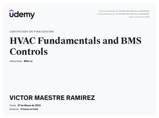HVAC Fundamentals and BMS Controls | PDF
