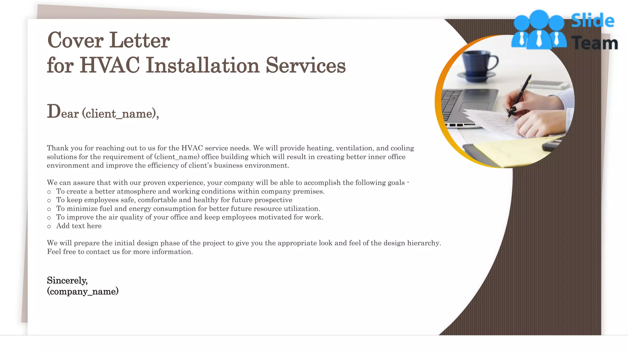 HVAC Installation Proposal PowerPoint Presentation Slides | PPT