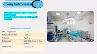 Design HVAC System for Hospital | PDF