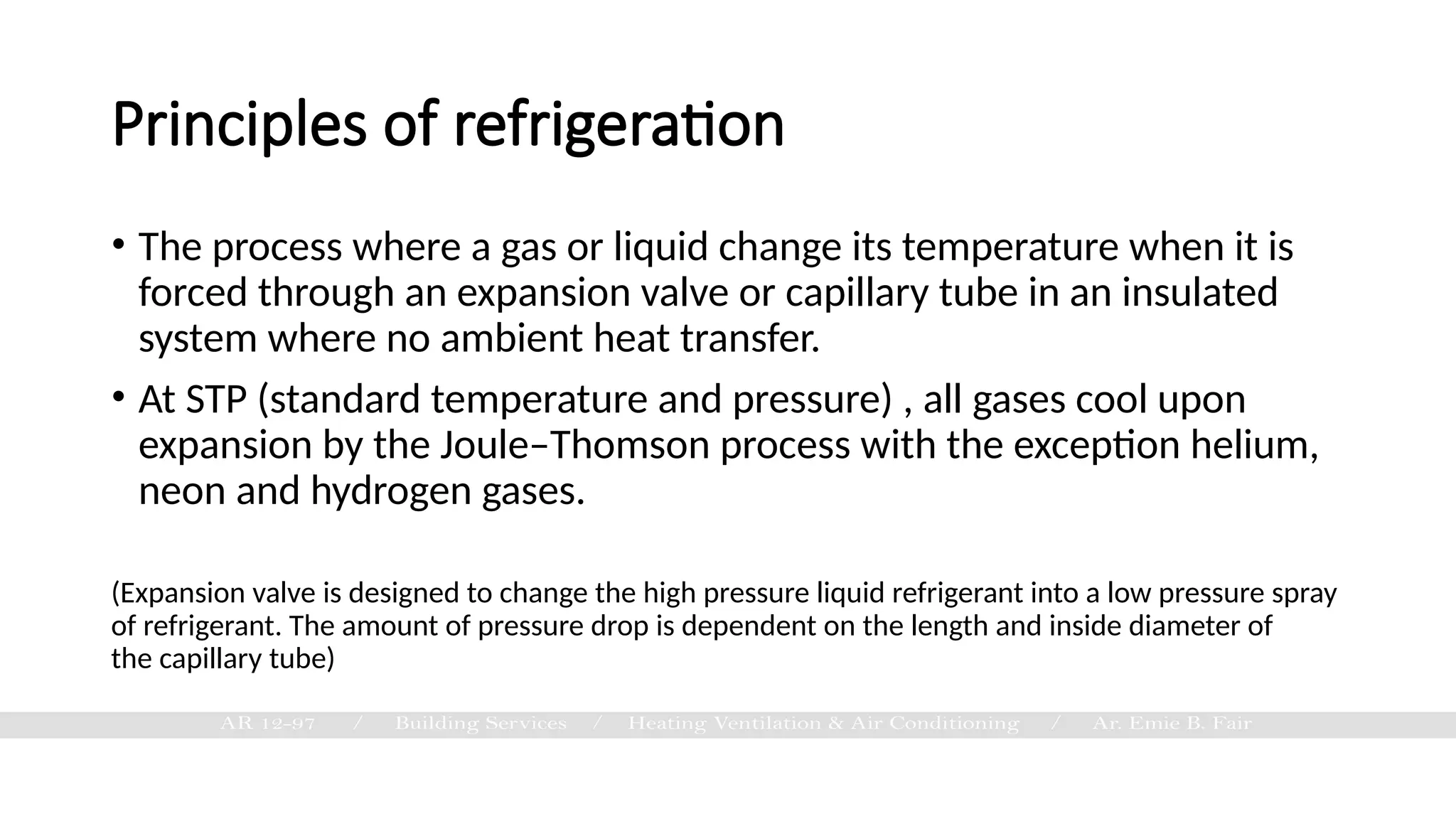 HVAC modlue on hvac and fire fighting ,fixtures | PPT