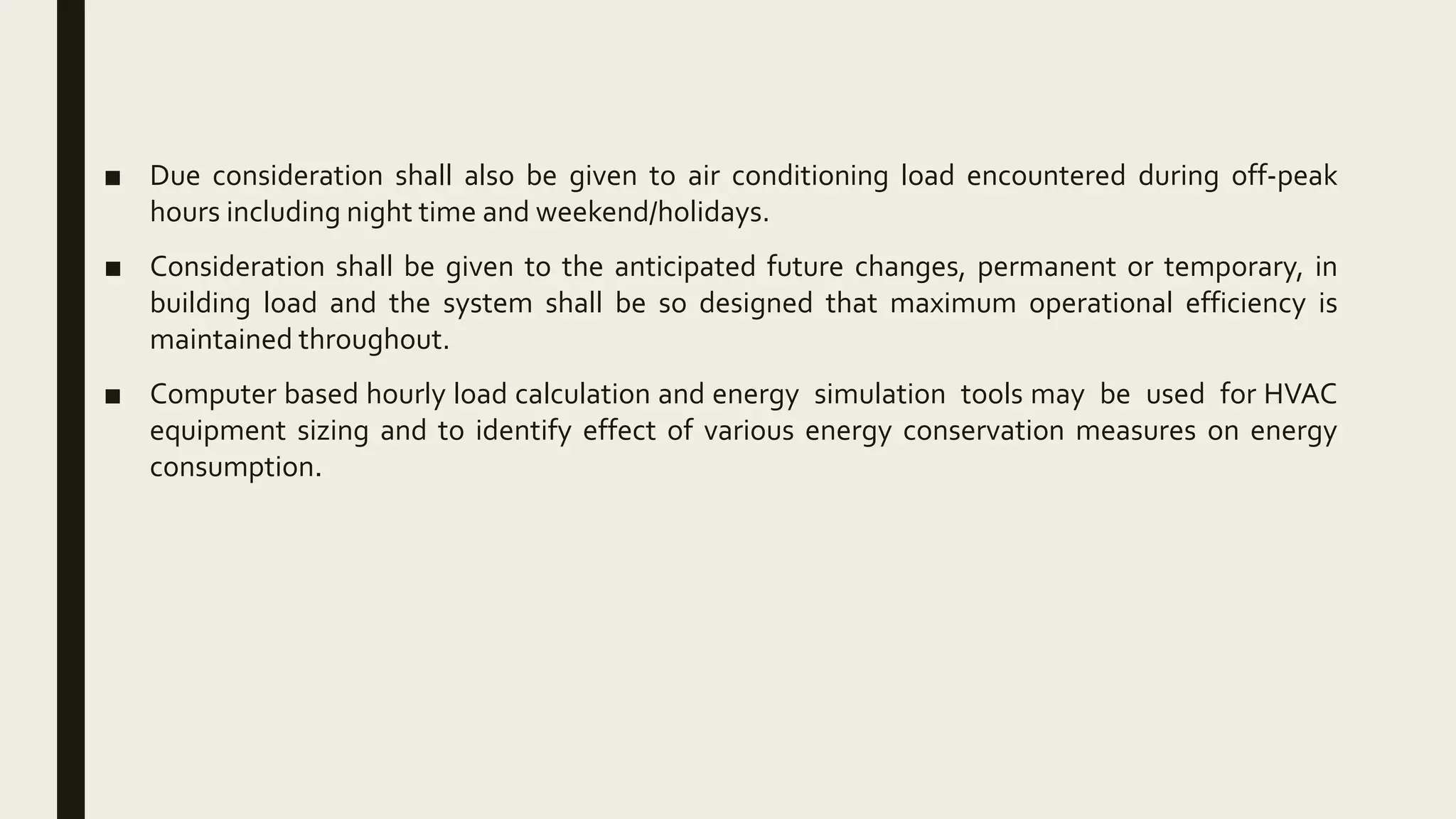 NBC NORMS FOR HVAC SYSTEMS | PPTX