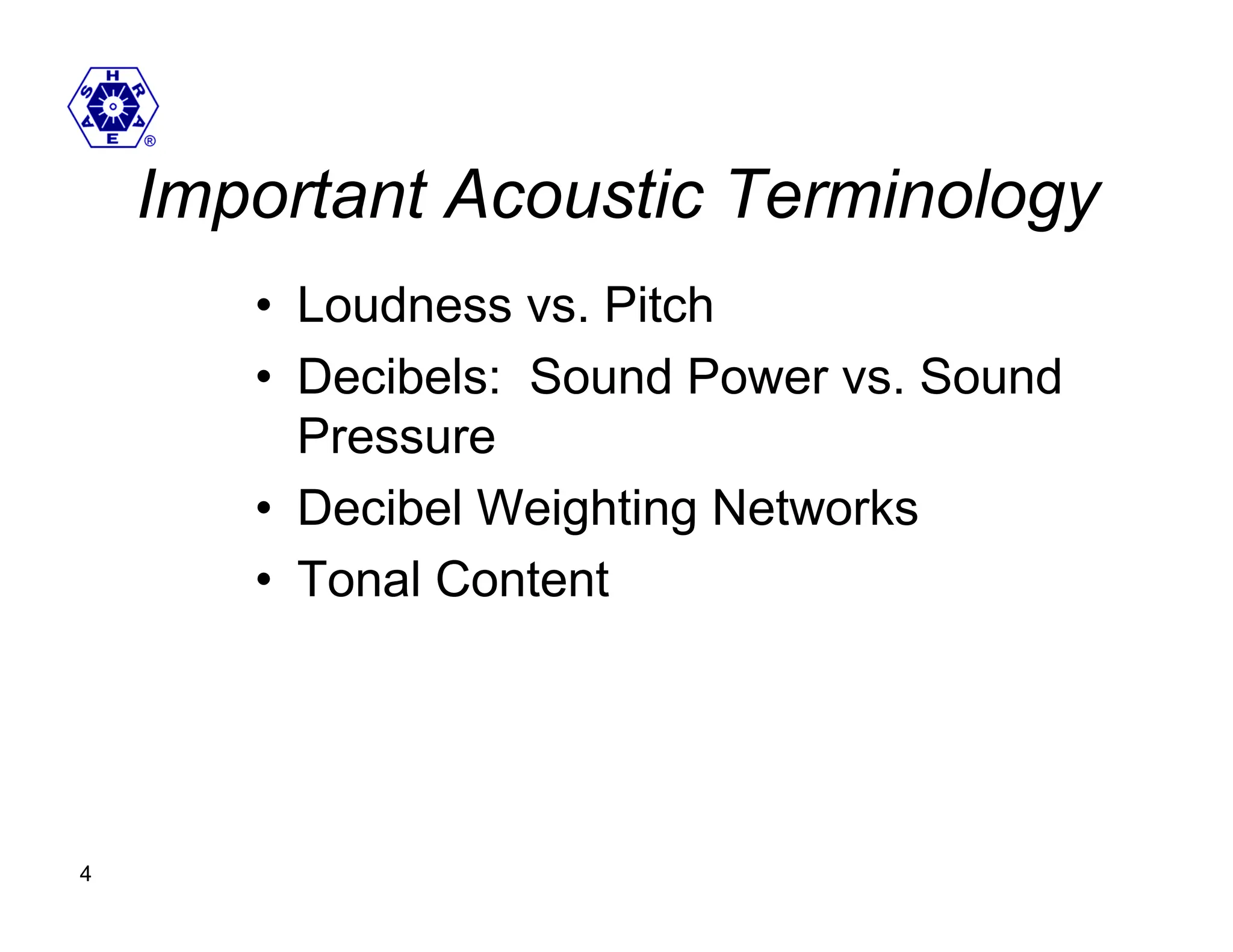 ASHRAE Chapter Meeting: HVAC Noise and Vibration Control | PDF
