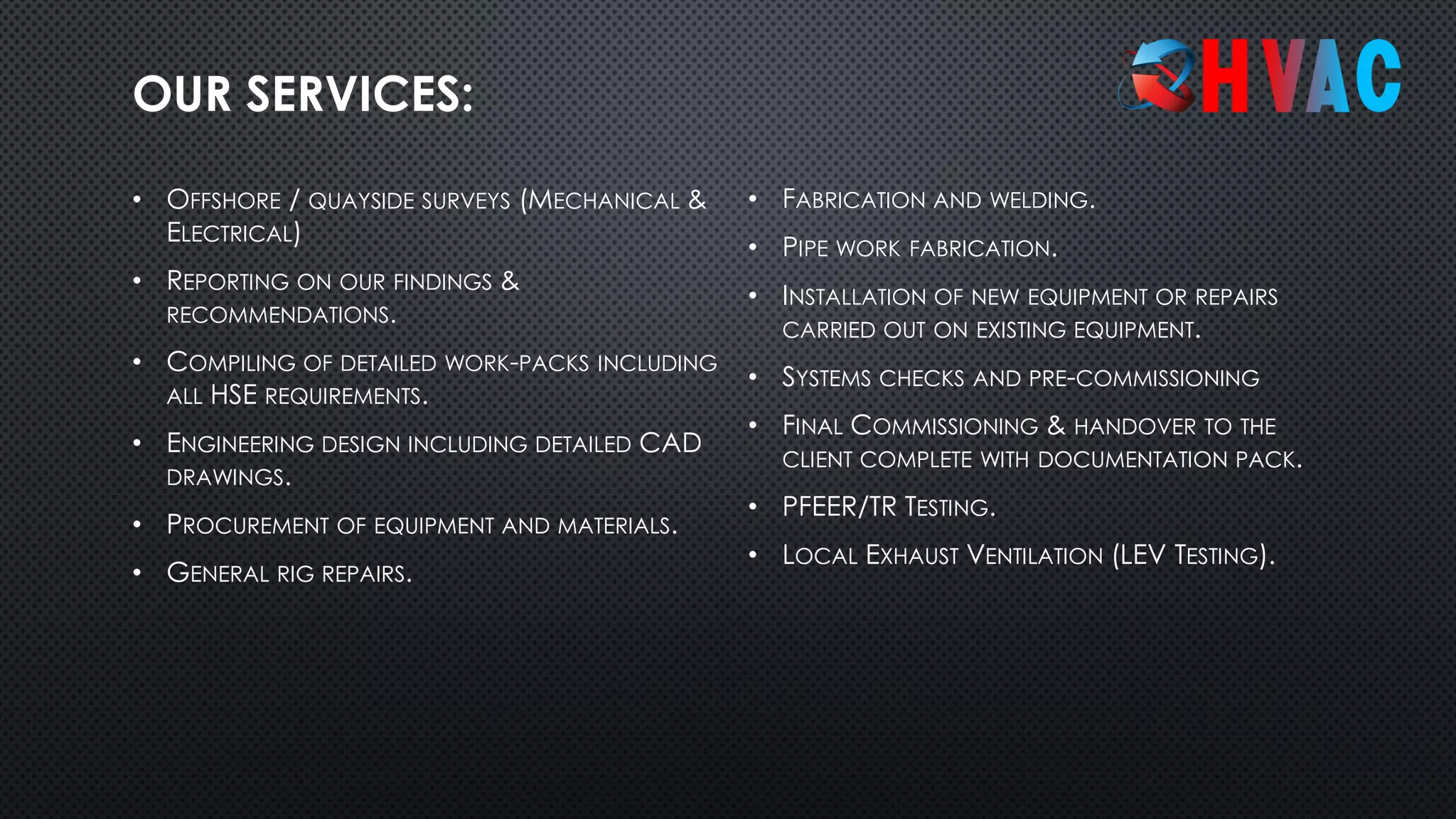 HVAC Presentation | PPT