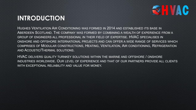 HVAC Presentation | PPT