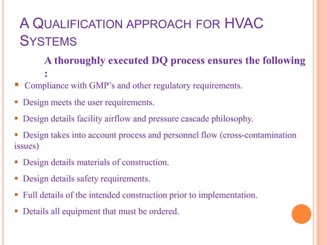 Heating Ventilation and Air Conditioner HVAC Qualification | PPTX