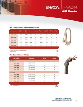 CCI HVAC/R Brochure | PDF