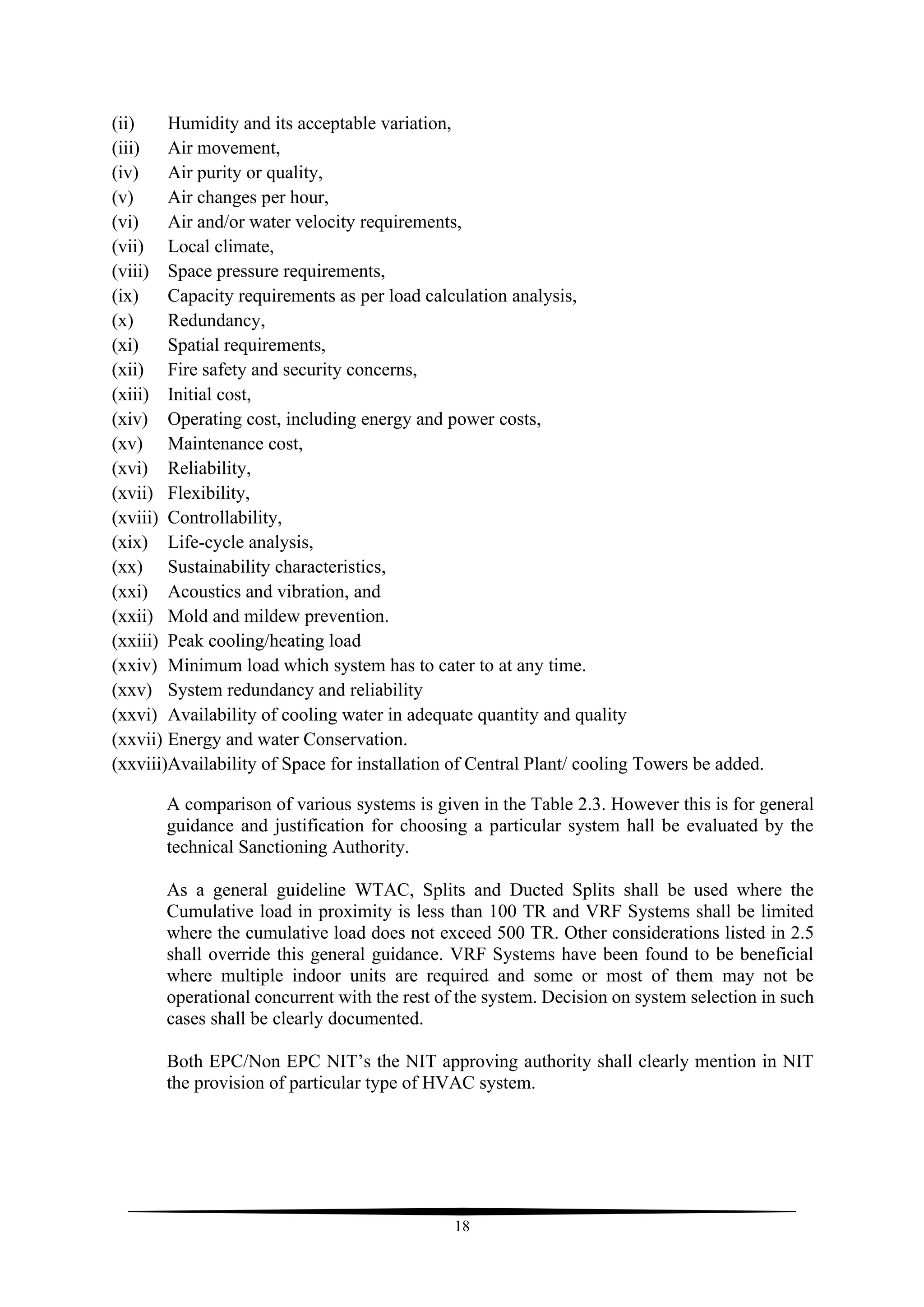 HVAC Specification 2024 according to central public works department | PDF