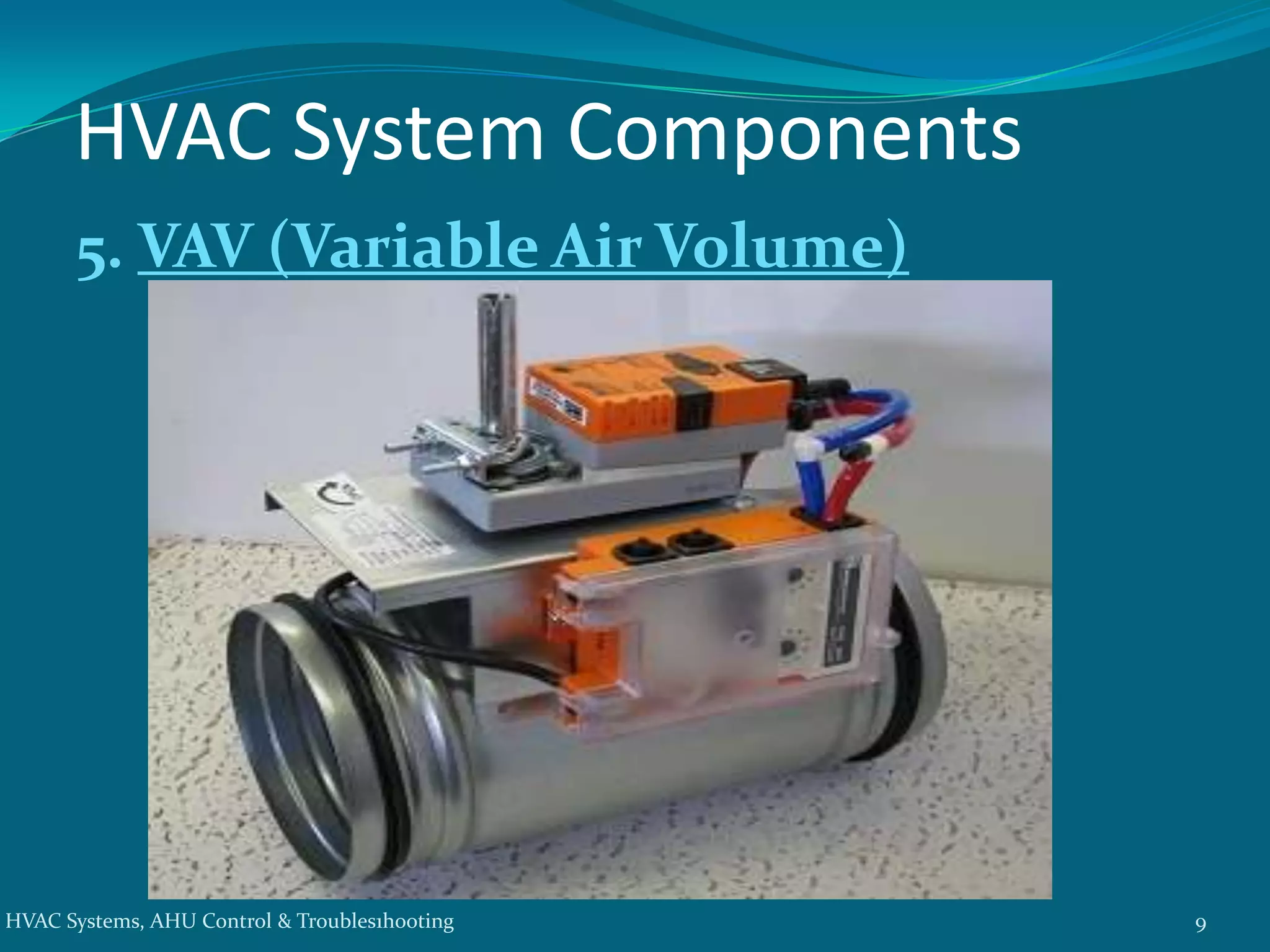 HVAC Sysems & AHU | PPTX