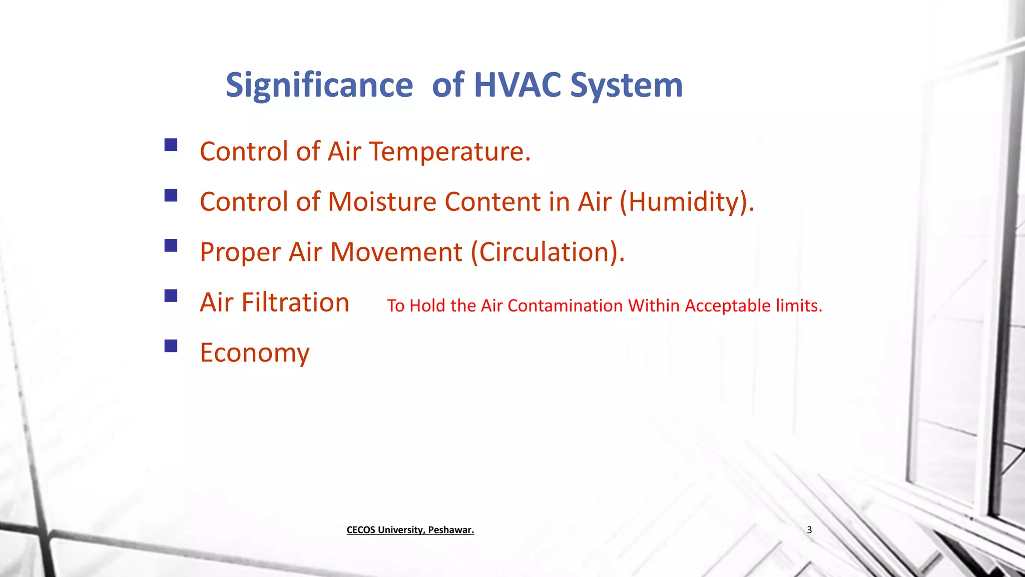 HVAC System.ppt | Indoor Environmental Quality | Home & Garden