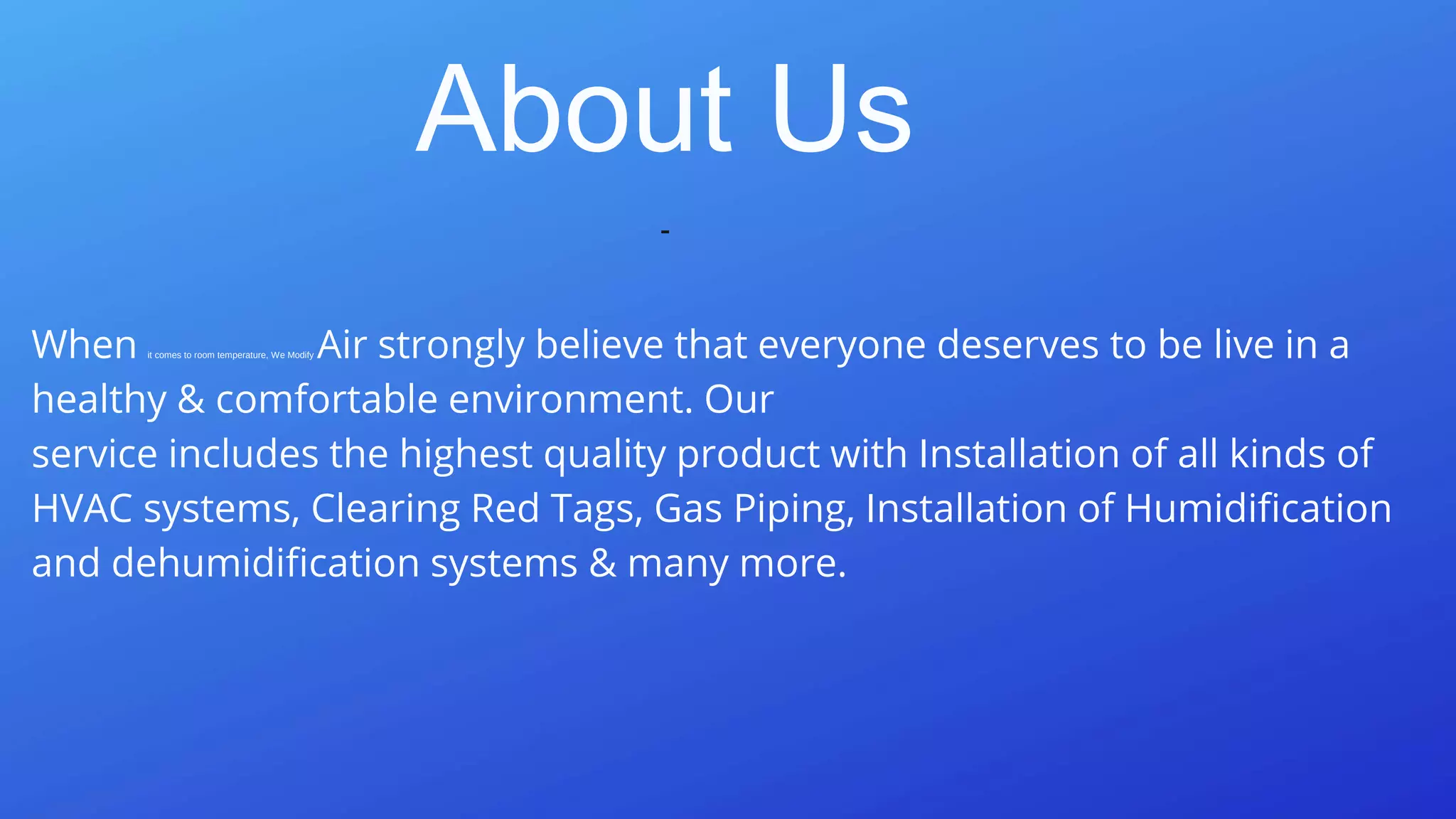 Hvac System Installation- With Proper Maintenance | PPTX