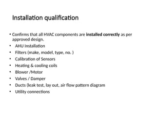 HVAC System in Pharmaceutical Industry presentation | PPTX