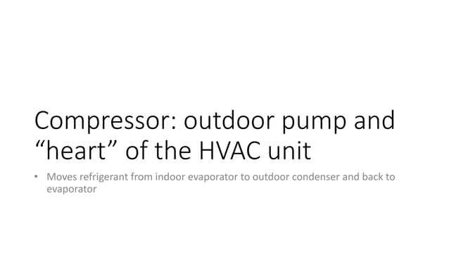 Hvac terminology deck | PPT