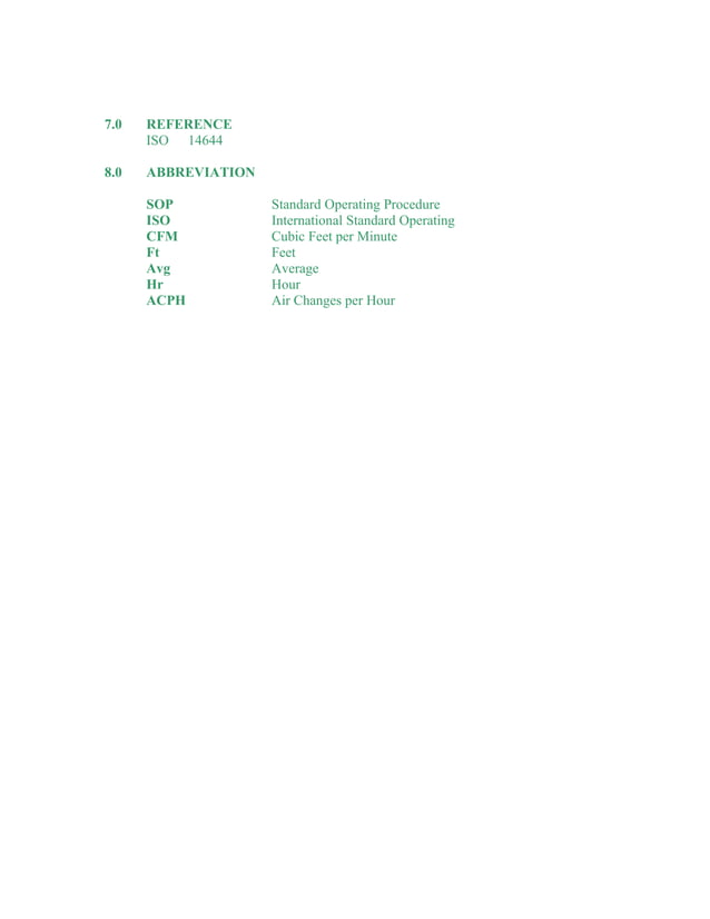 Hvac validation protocol | DOC