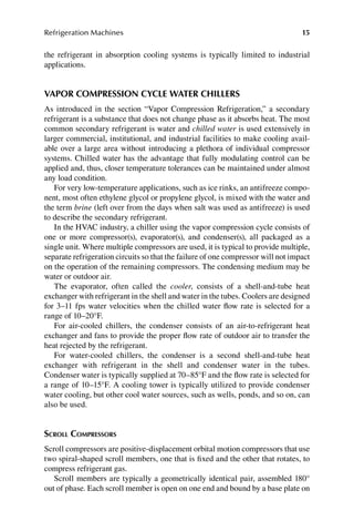 Hvac water chillers and cooling towers fundamentals application and ...