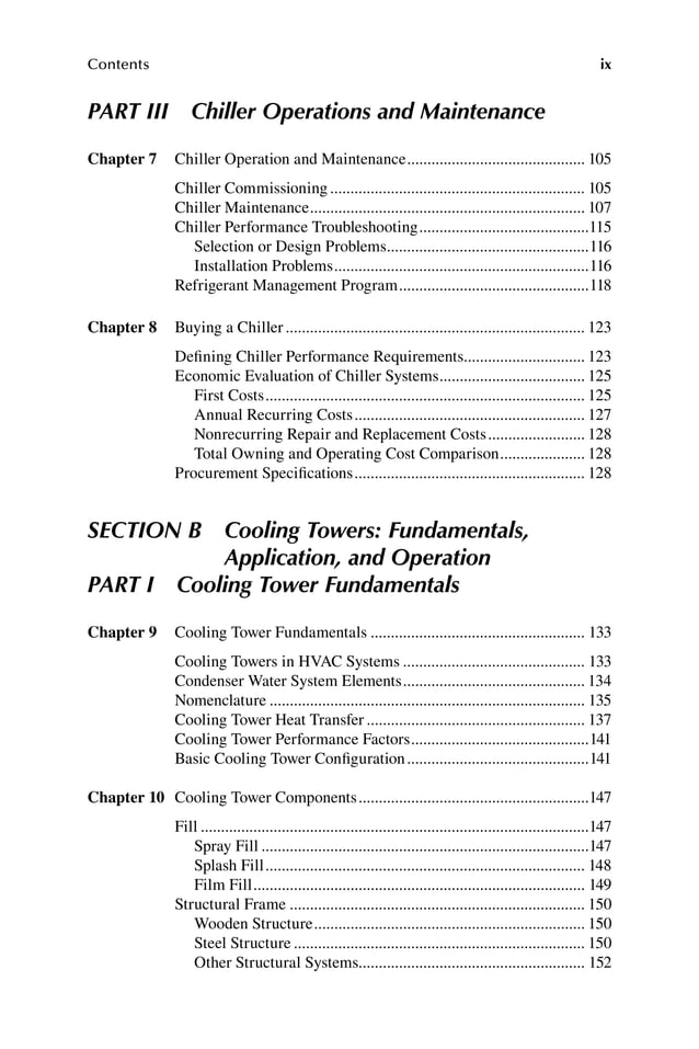 Hvac water chillers and cooling towers fundamentals application and ...