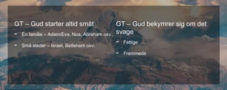 Hvad bevæger Gud? | PPTX