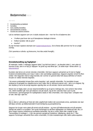 Hvad er en introducerende artikel | DOCX