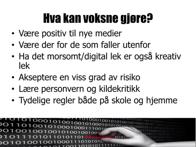 Hva er digital mobbing | PPT