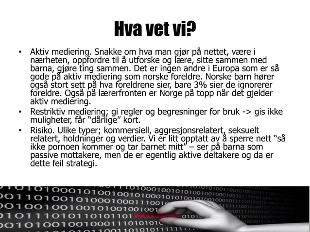 Hva er digital mobbing | PPT