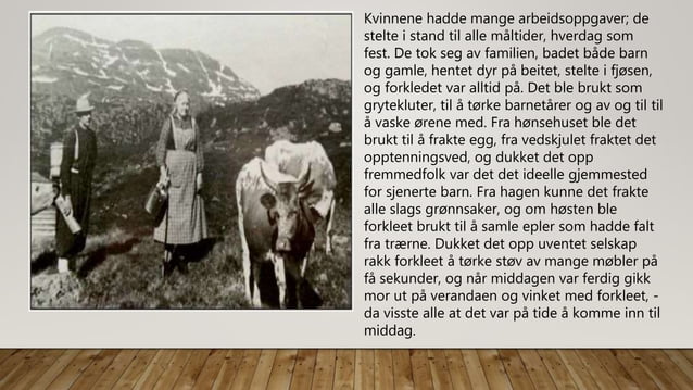 Hva er et forkle | PPT