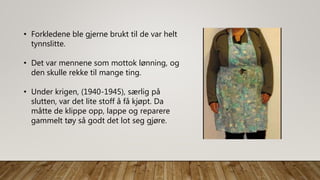 Hva er et forkle | PPT