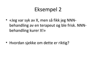 Hva er vitenskap | PPT