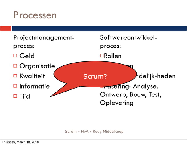 Scrum implemented in an educational context | PDF