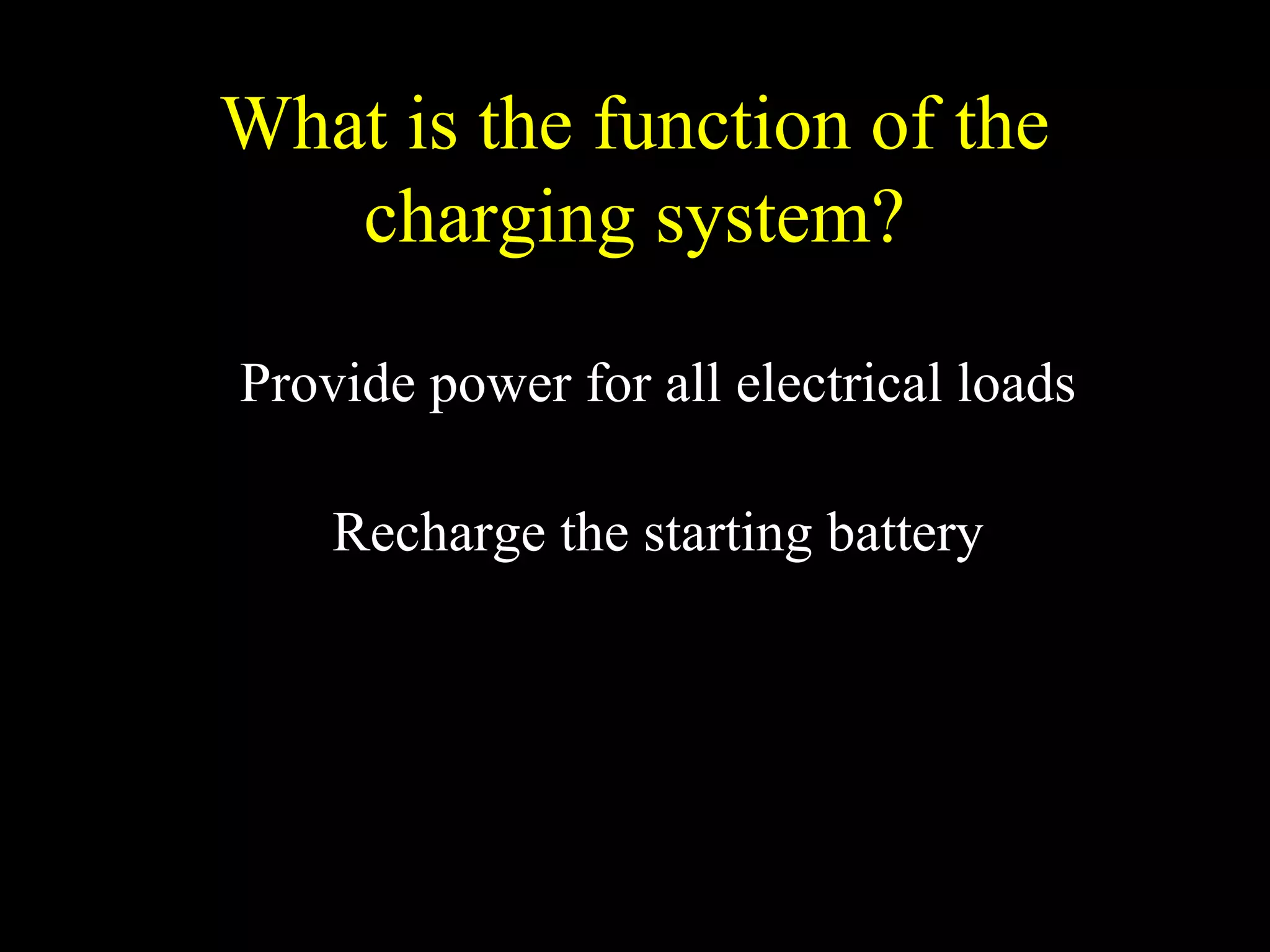 Charging System Automobile | PPT
