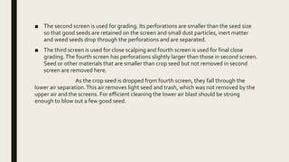 Seed Cleaning process | PPTX