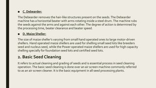 Seed Cleaning process | PPTX
