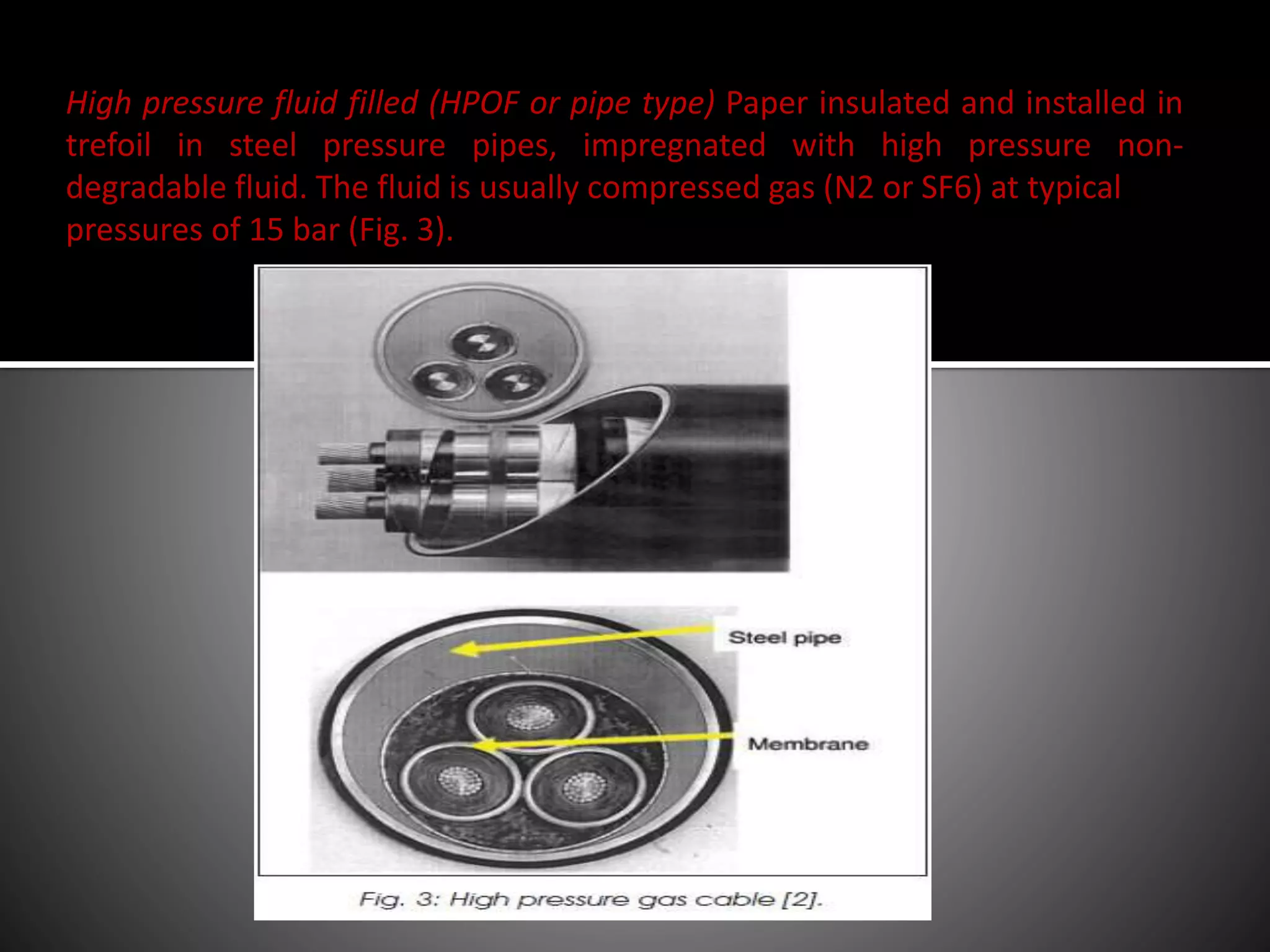 High voltage cable insulation systems | PPTX