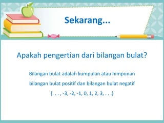 Bilangan bulat | PPTX