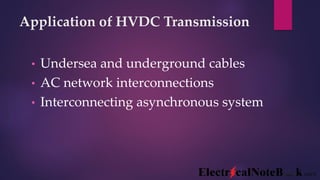 HVDC Transmission Line | PDF