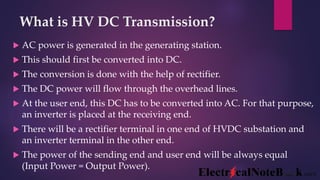 HVDC Transmission Line | PDF