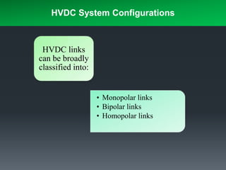 HVDC benefits and types | PPTX