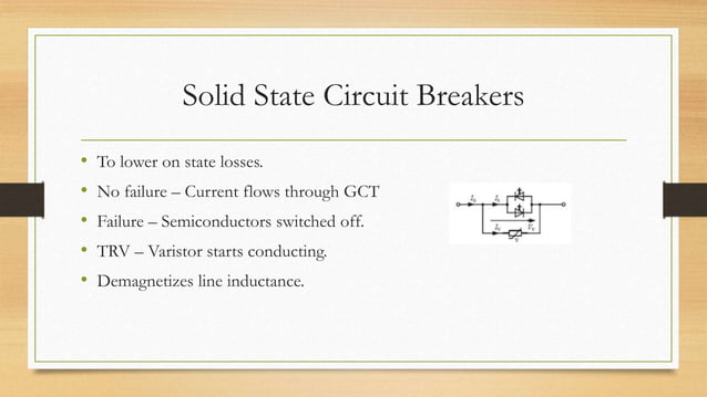 Hvdc circuit breaker | PPTX | Computer Networking | Computing