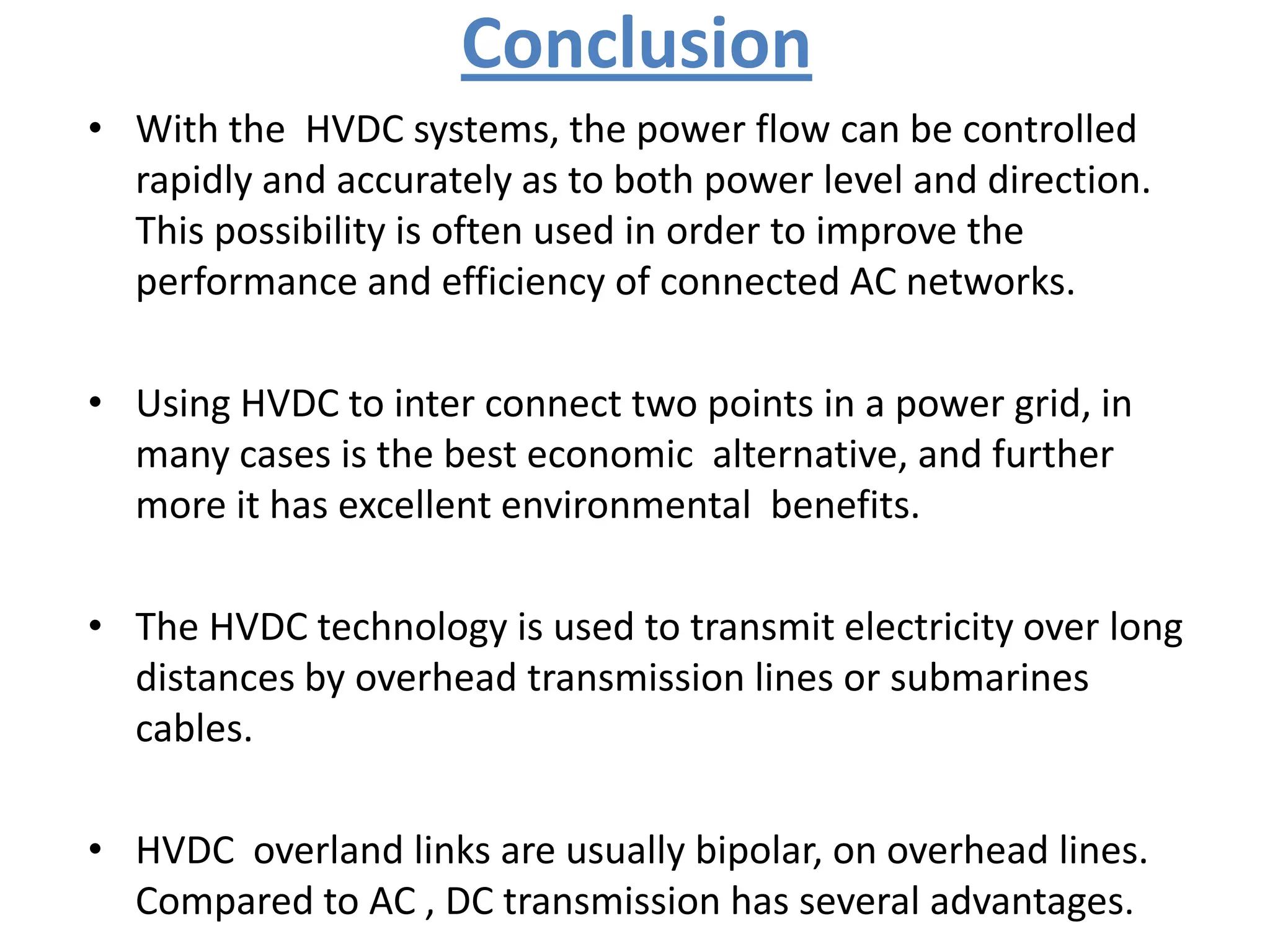 HVDC presentation | PPTX