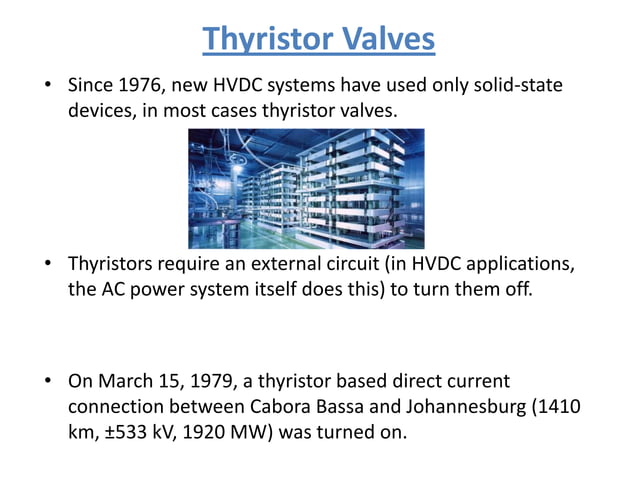 HVDC presentation | PPTX | Computer Networking | Computing