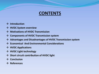 Hvdc system.pptx | Computer Networking | Computing