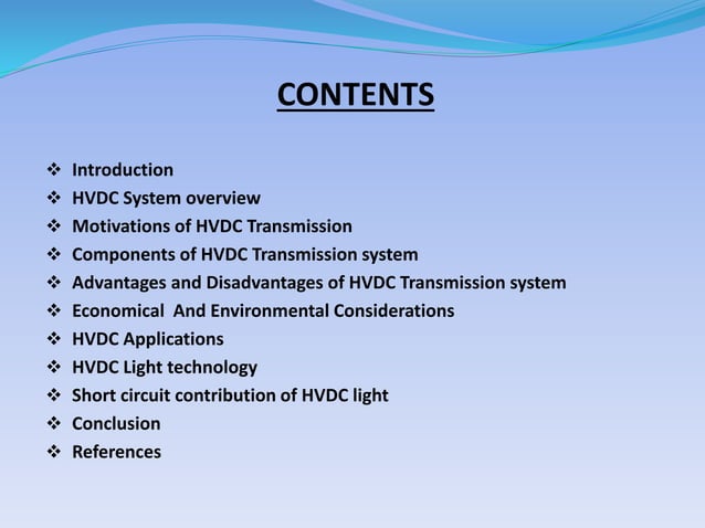 Hvdc system.pptx | Computer Networking | Computing