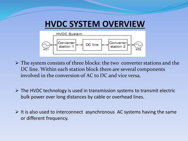 Hvdc system.pptx | Computer Networking | Computing