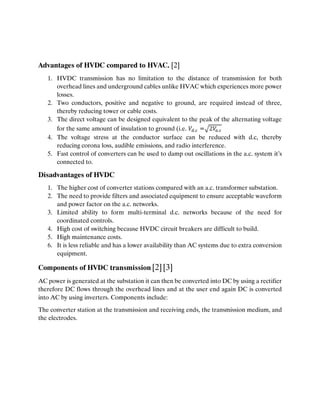 Hvdc transmission | PDF