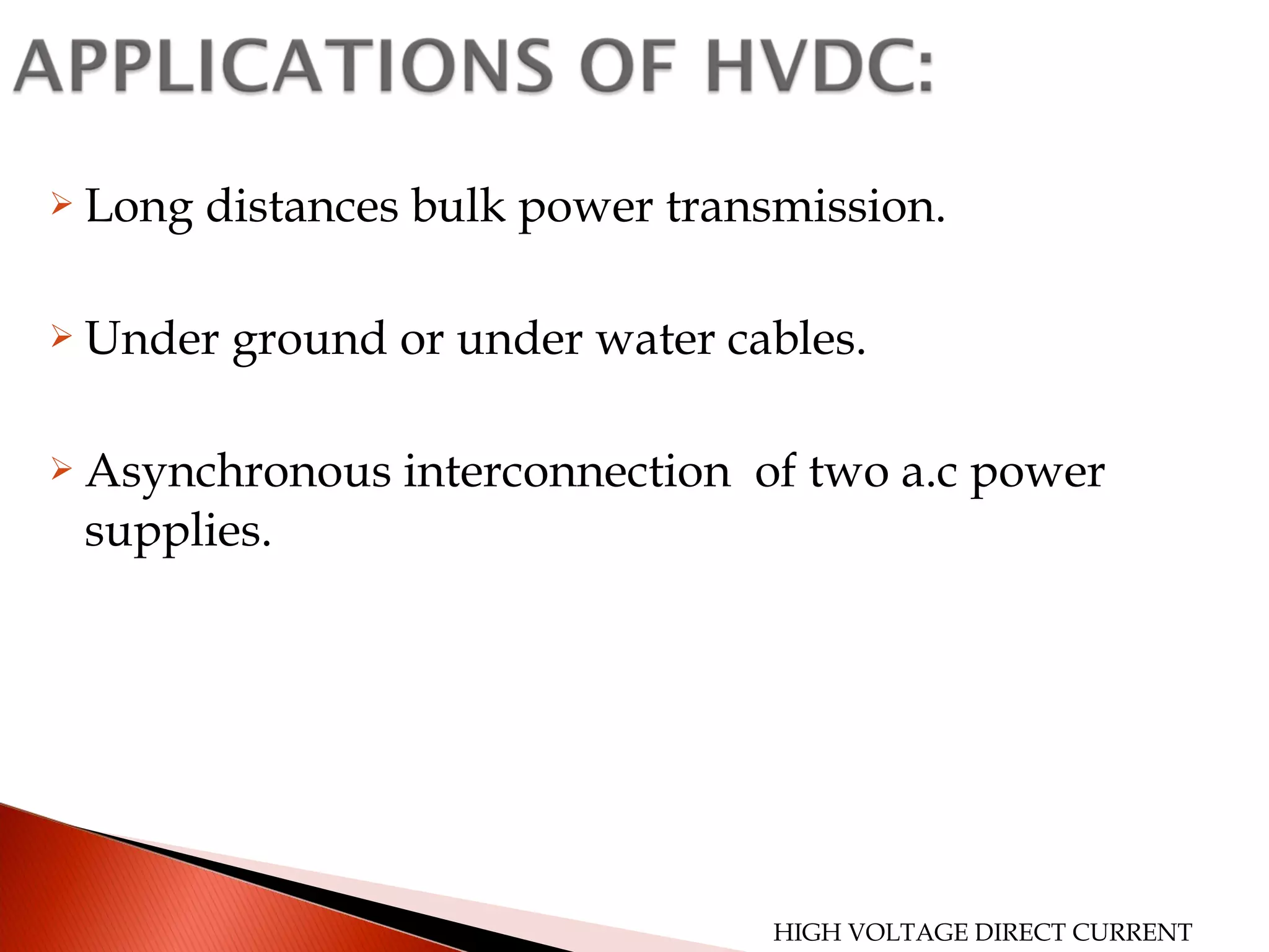 Hvdc transmission by pankaj chaudhary | PPT | Computer Networking | Computing
