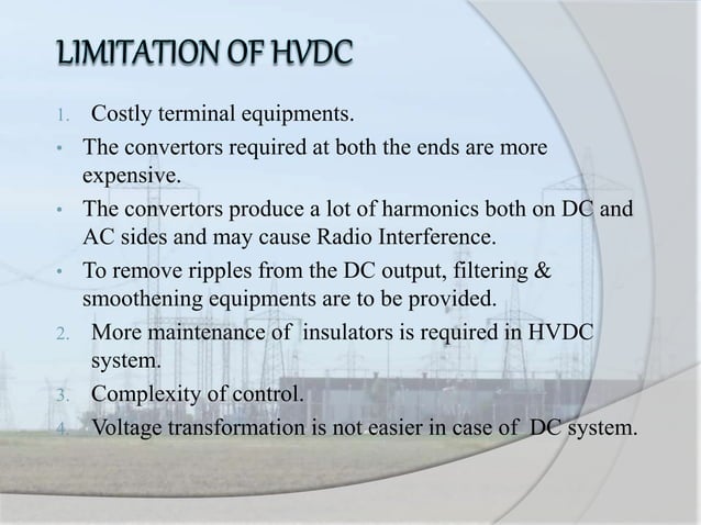 Hvdc transmission system | PPTX