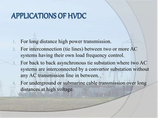 Hvdc transmission system | PPTX